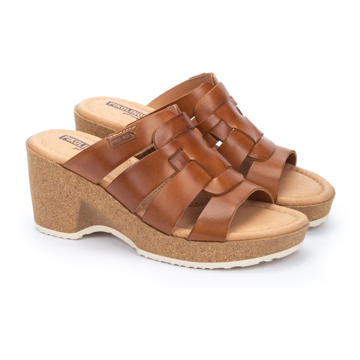 Pikolinos Arenales - woman's Sandals - Brown leather - Chaplinshoes
