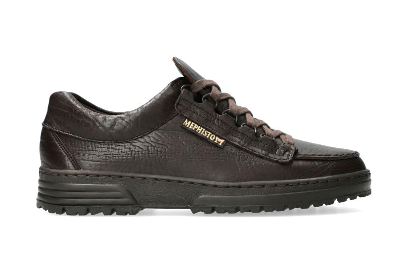 Mephisto Cruiser -men's lace-up shoe - dark brown leather - Chaplinshoes