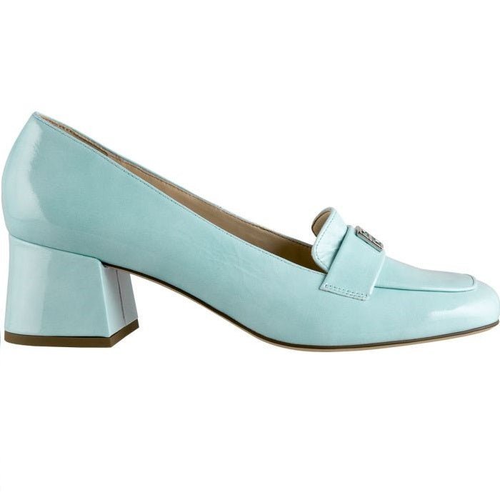 Högl Helen - woman's Pumps - Blue leather - Chaplinshoes