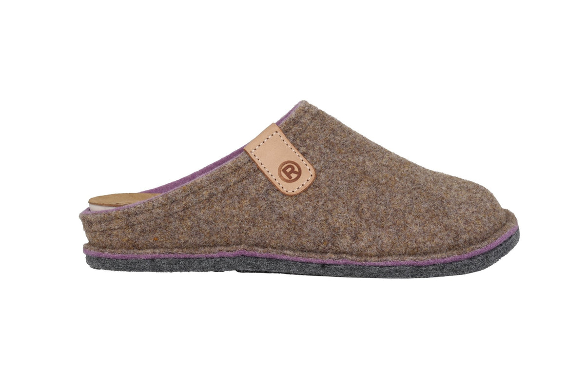 Rohde Lucca-D - woman's Clogs - Brown synthetic - Chaplinshoes