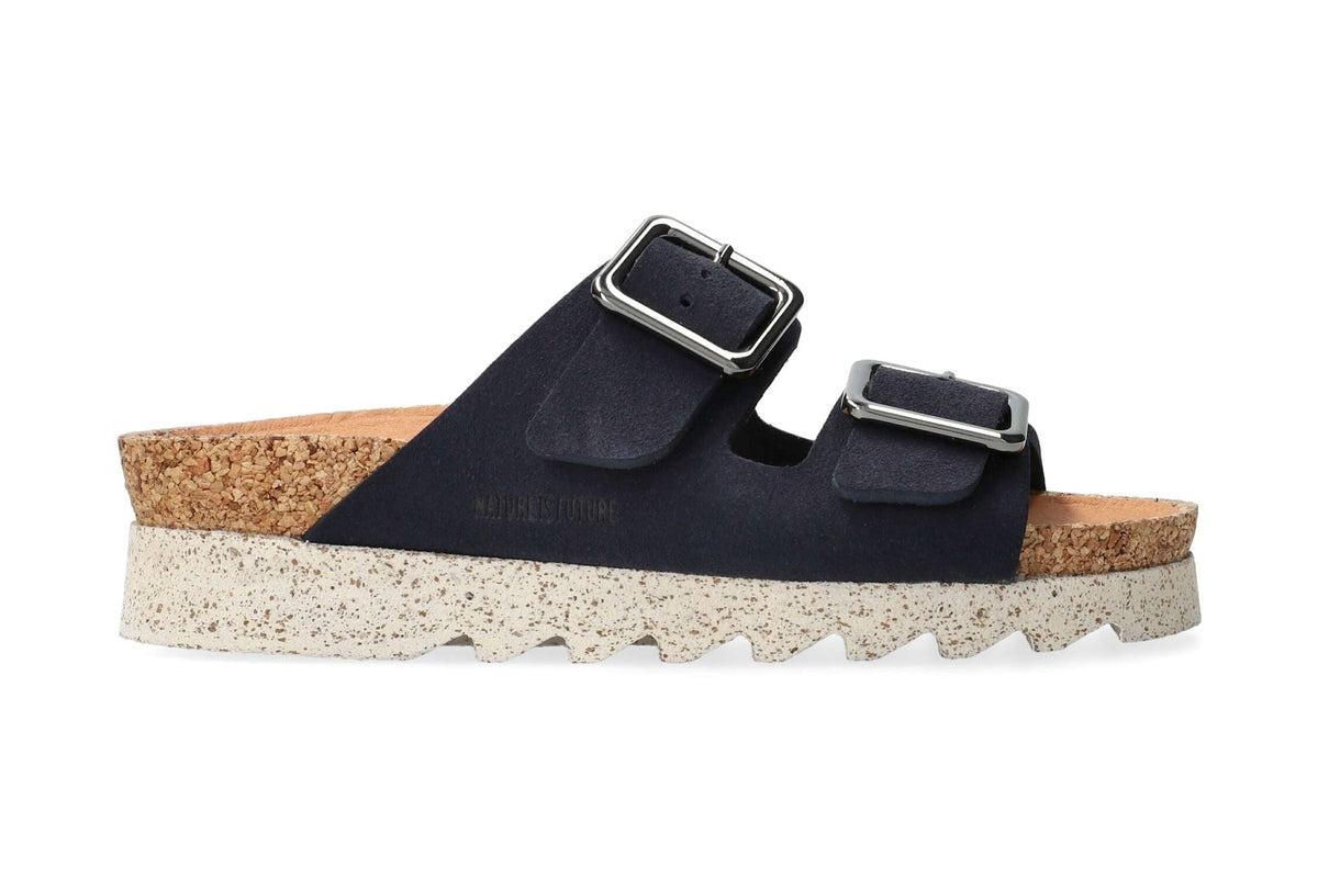 Mephisto Maelia - Women's Sandals - Blue Synthetic- Chaplinshoes