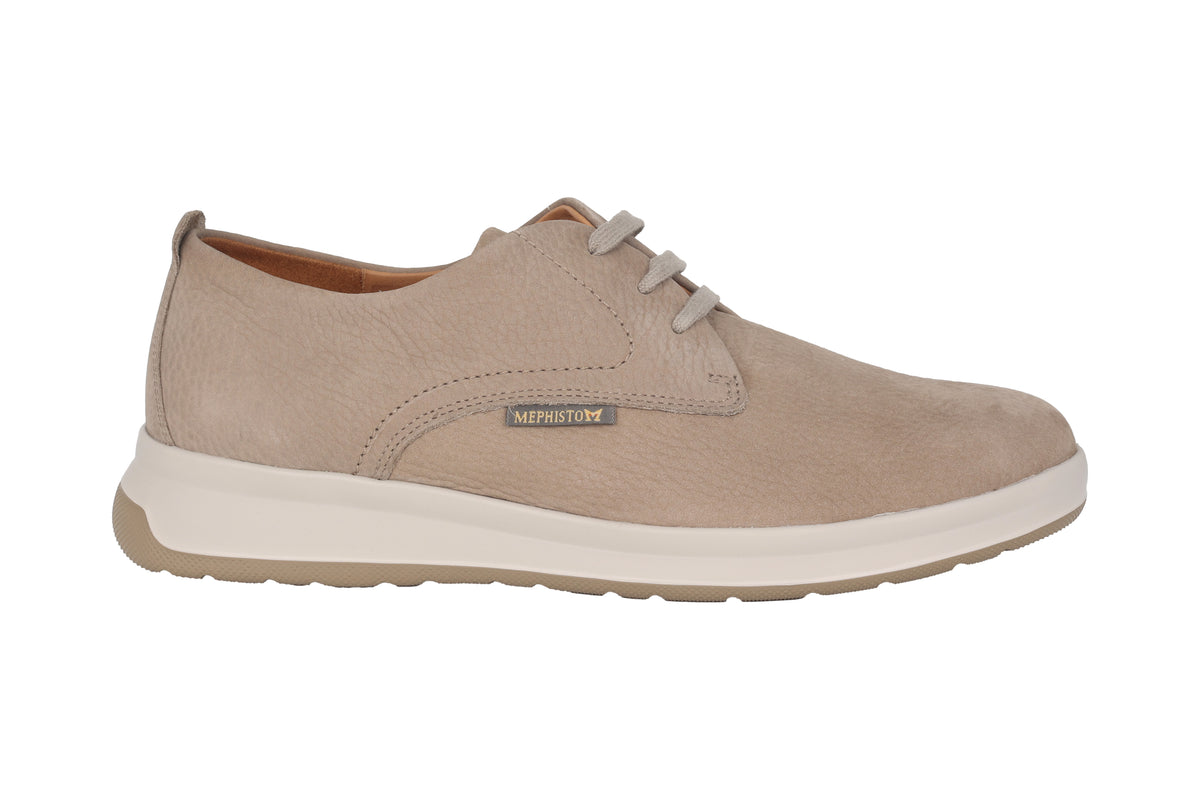 Mephisto Lester - men's lace shoes - beige leather - Chaplinshoes