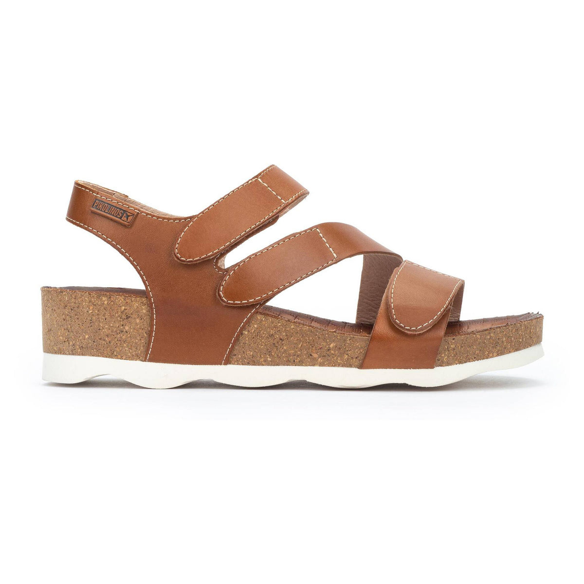 Pikolinos Mahon - women's sandals - brown leather - Chaplinshoes