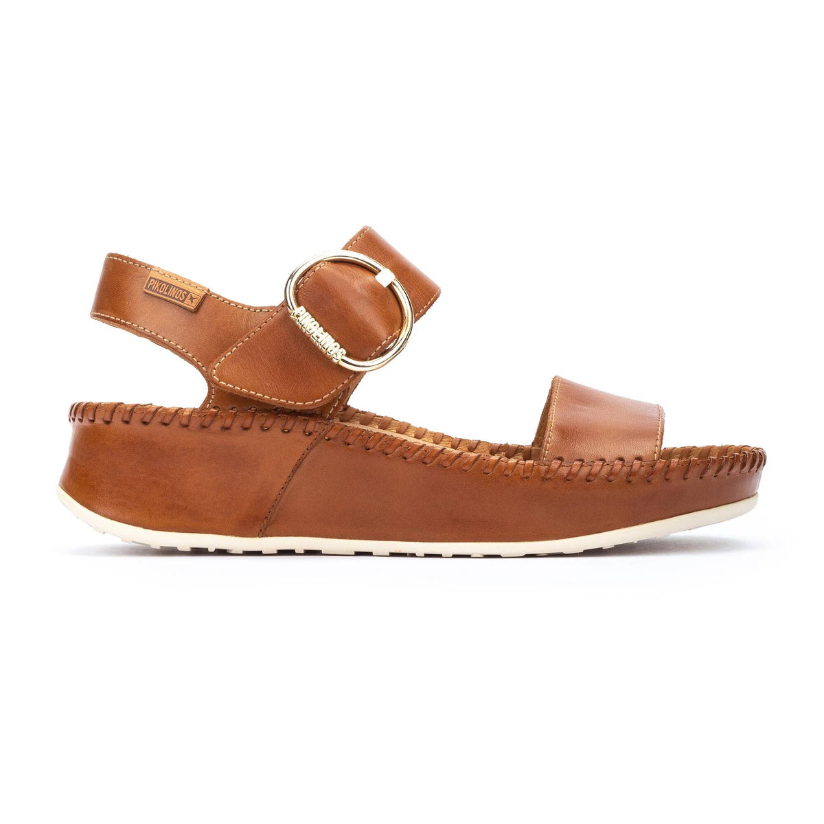 Pikolinos Marina - women's sandals - brown leather - Chaplinshoes