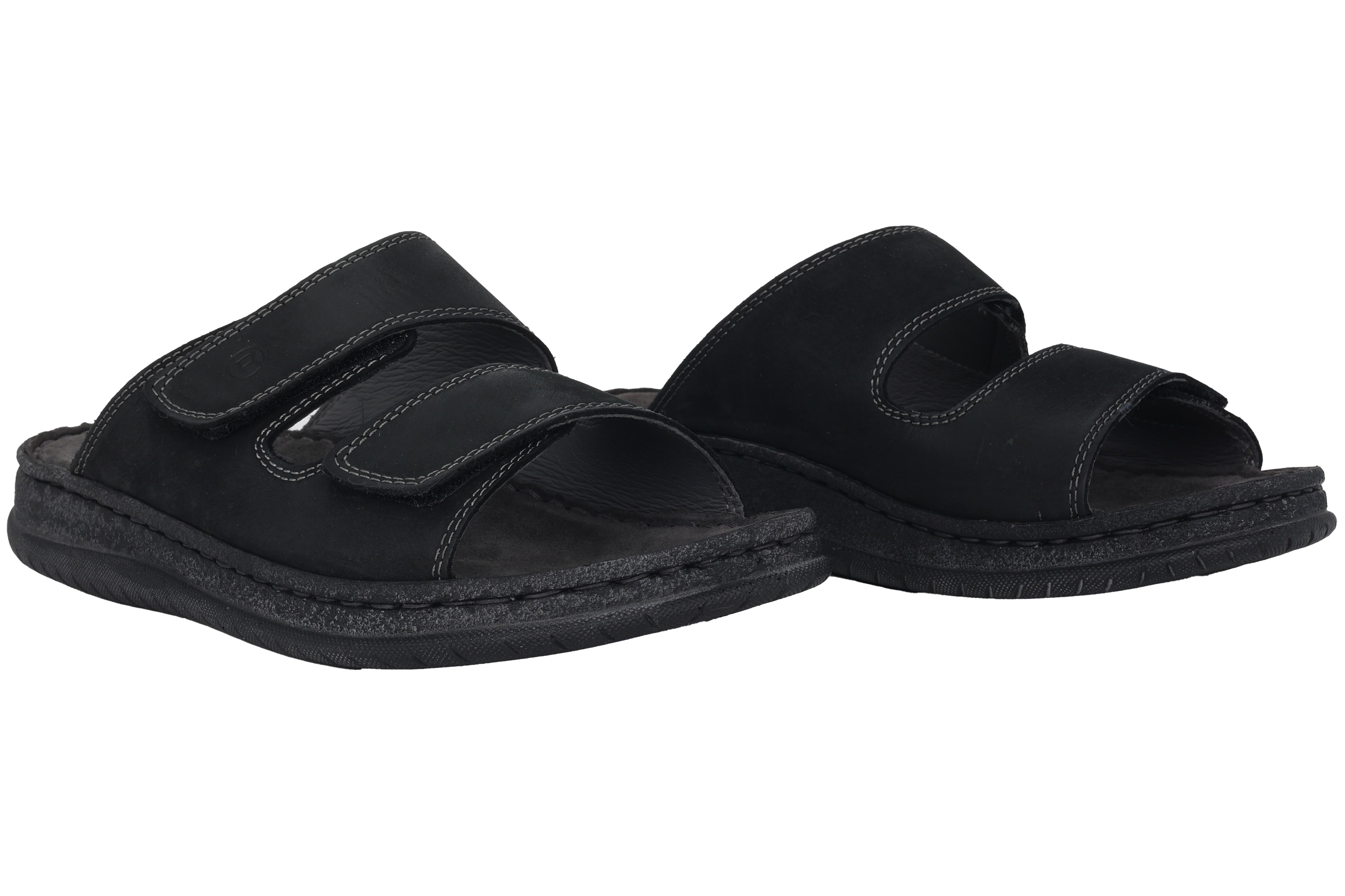 Rohde Alassio - men's sandal - black nubuck - Chaplinshoes