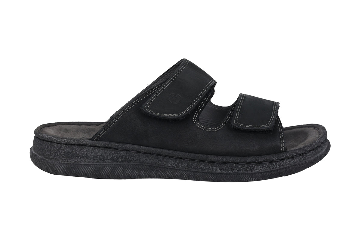 Rohde Alassio - men's sandal - black nubuck - Chaplinshoes