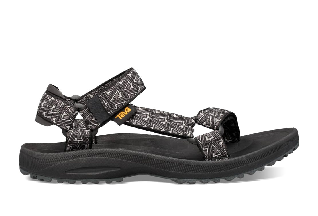 Teva Winsted men's sandal - black textile - Chaplinshoes