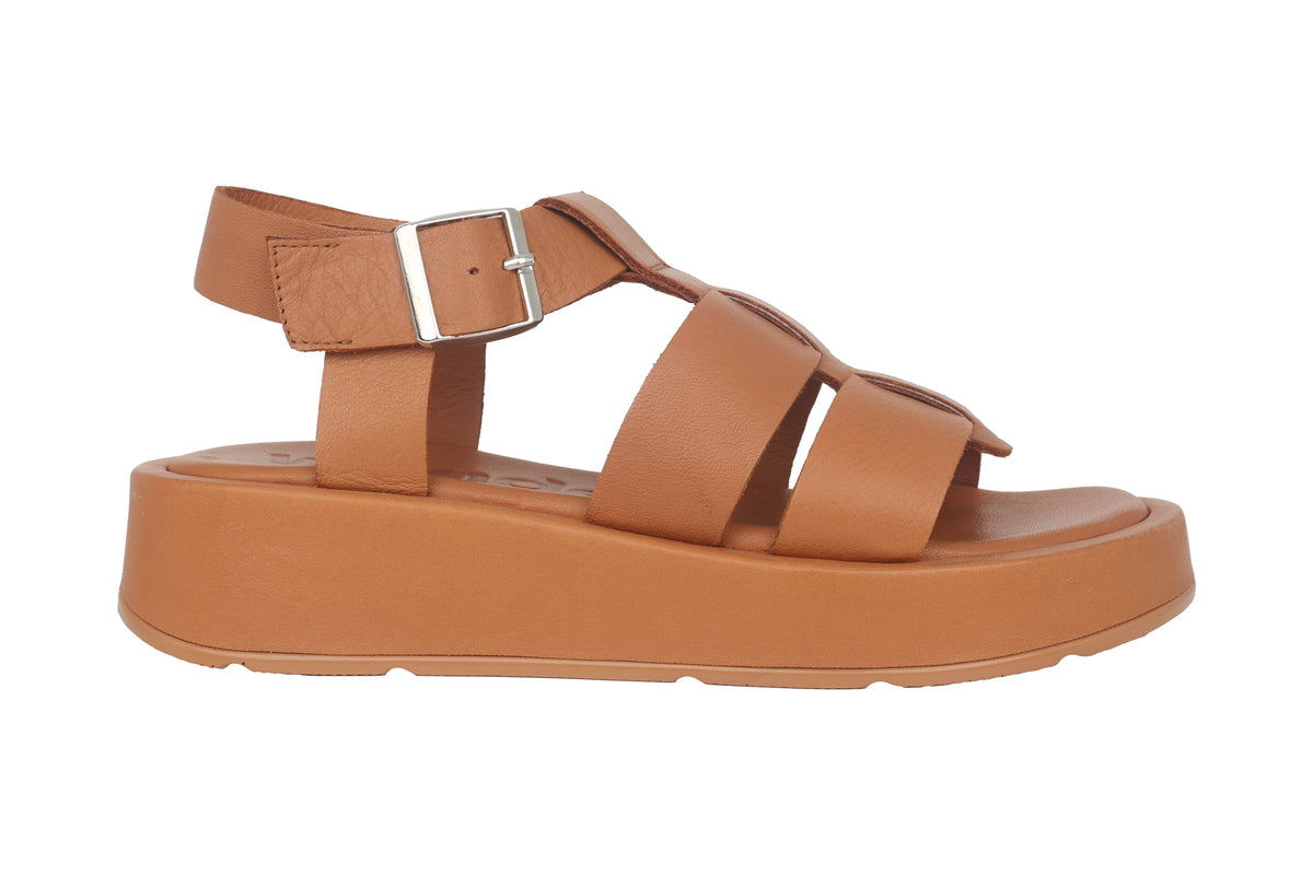 Wonders Zahara - women's sandals - brown leather - Chaplinshoes